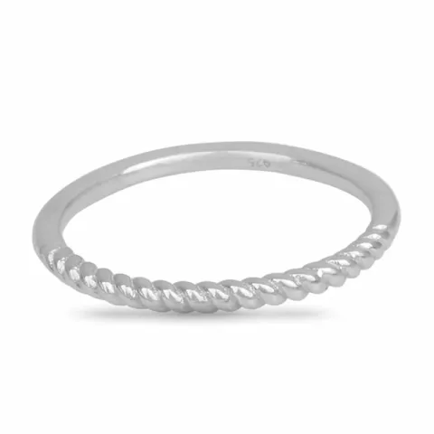 matt ring i sølv