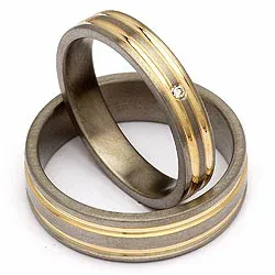 Gifteringer Titanium - Titanium Gifteringer - Chanti.no